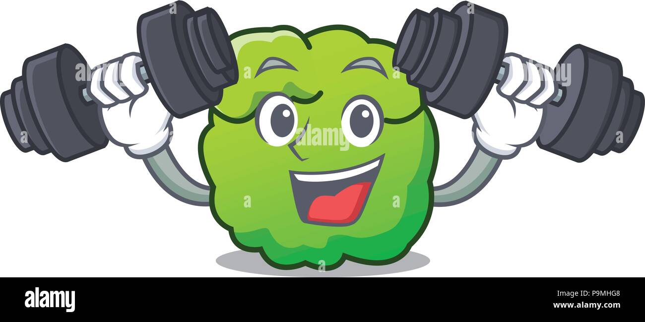 Fitness shrub character cartoon style Stock Vector Image & Art - Alamy