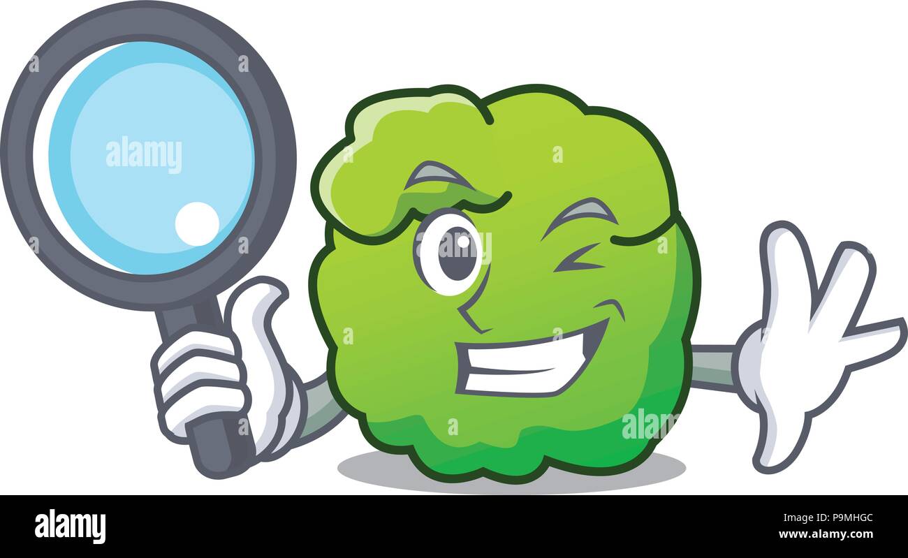 Detective shrub character cartoon style Stock Vector Image & Art - Alamy