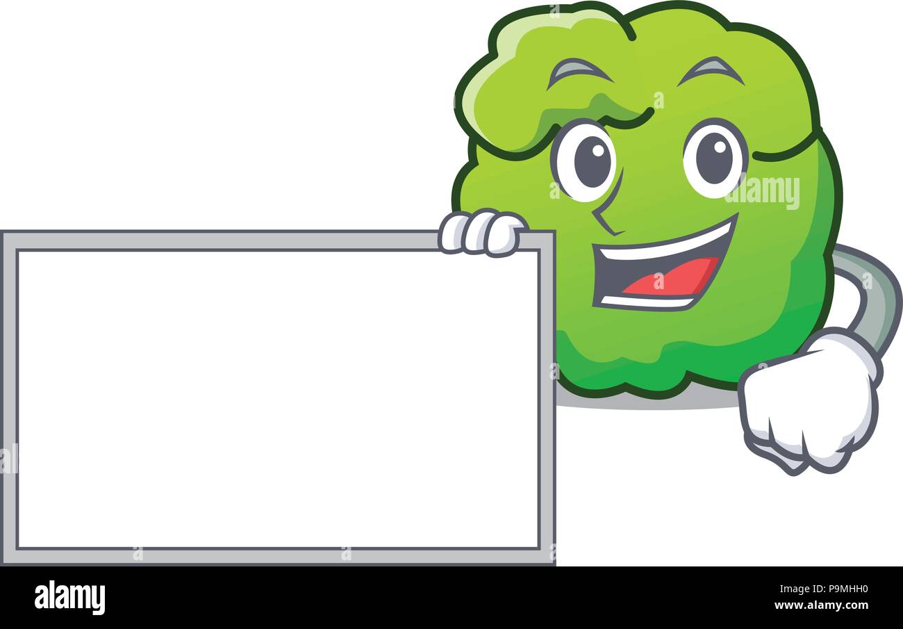 With board shrub character cartoon style Stock Vector Image & Art - Alamy