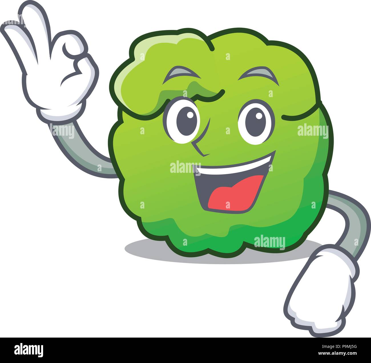 Okay shrub character cartoon style Stock Vector Image & Art - Alamy