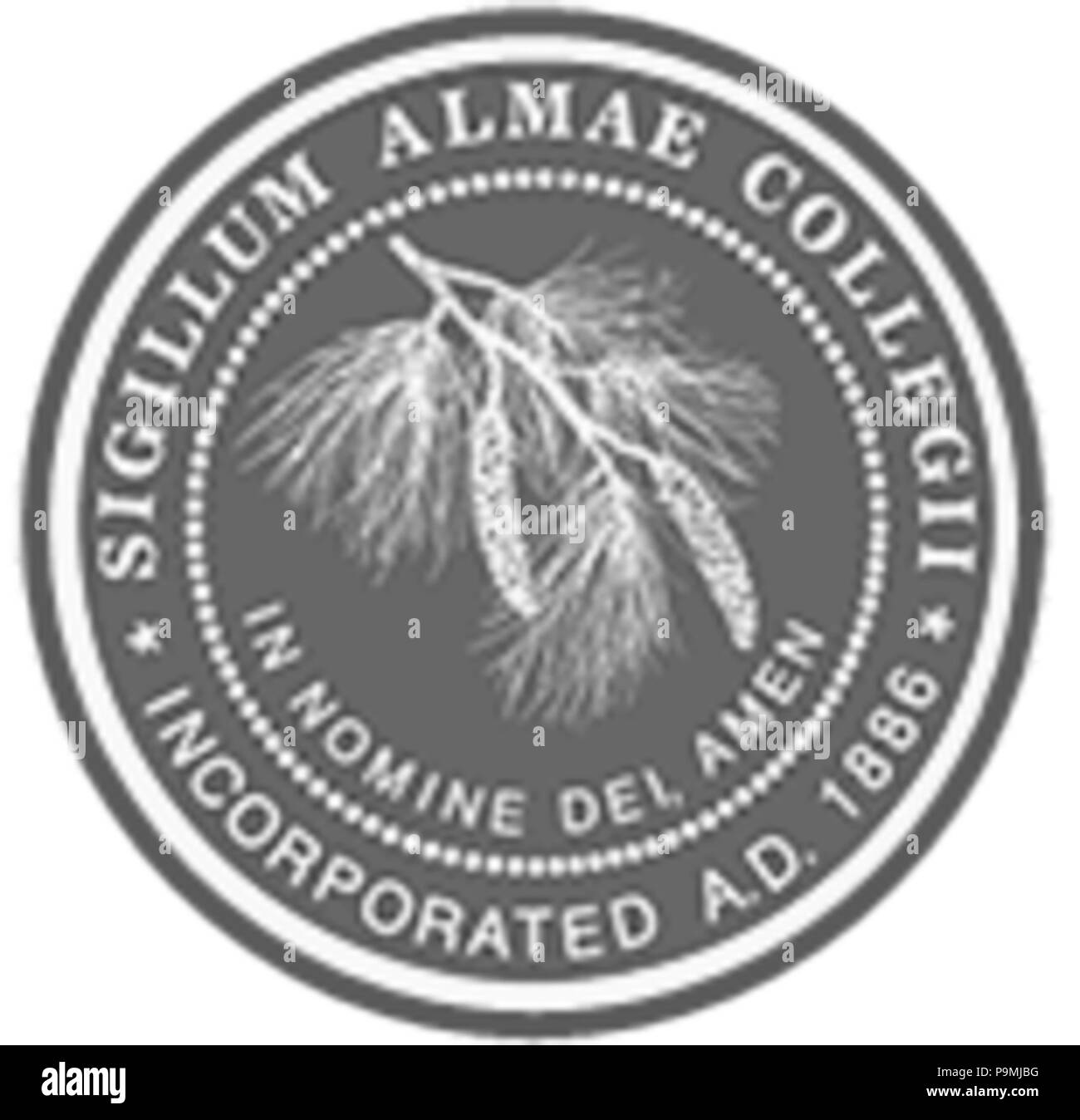 118 Alma College Seal Stock Photo - Alamy