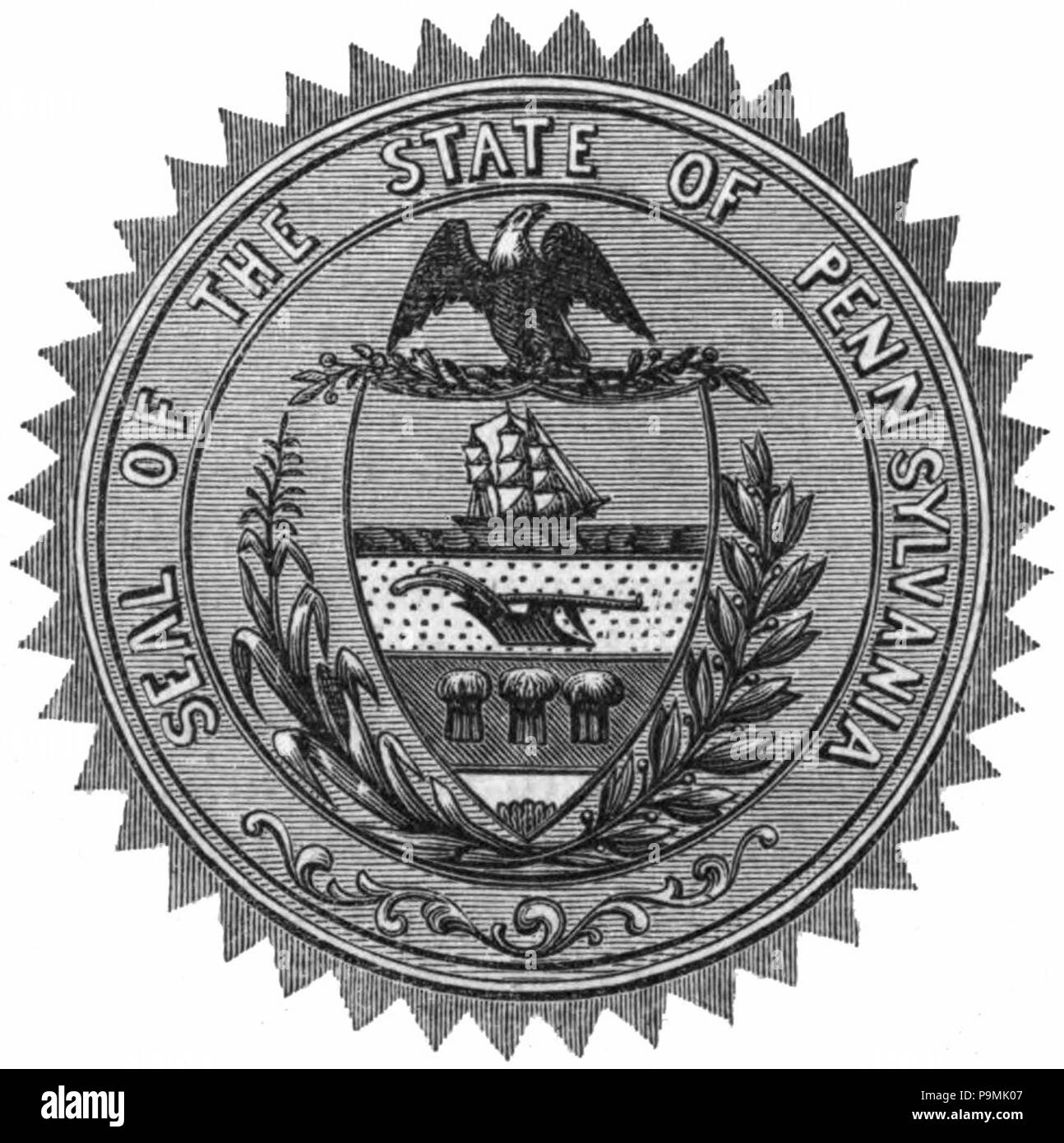 Pennsylvania seal hi-res stock photography and images - Alamy