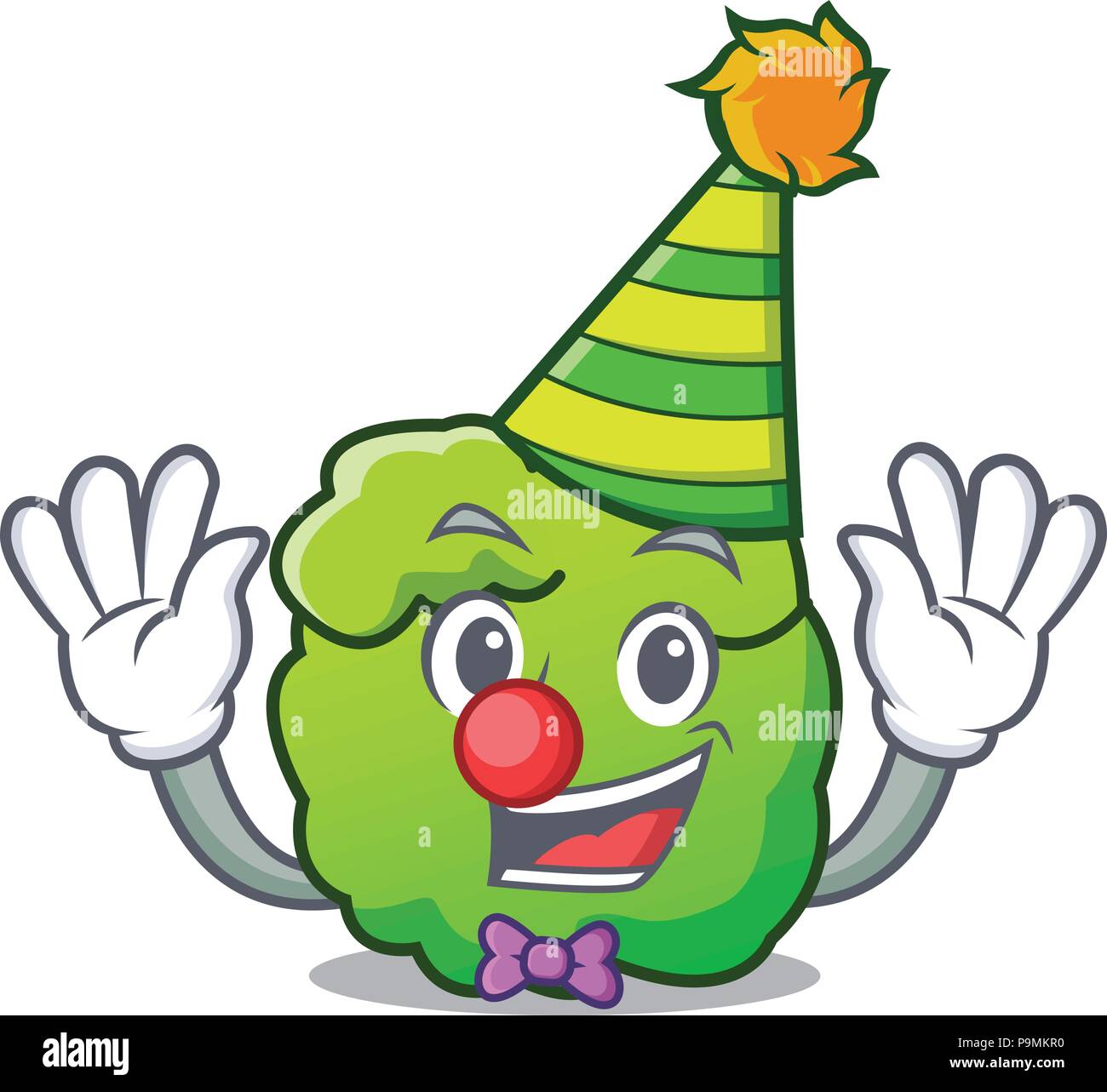 Clown shrub mascot cartoon style Stock Vector Image & Art - Alamy