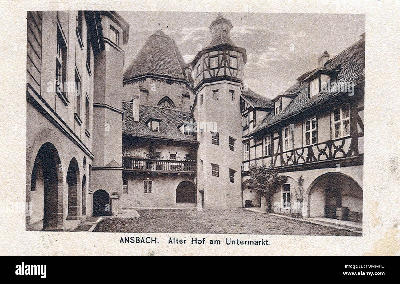 Ansbach castles hi-res stock photography and images - Alamy