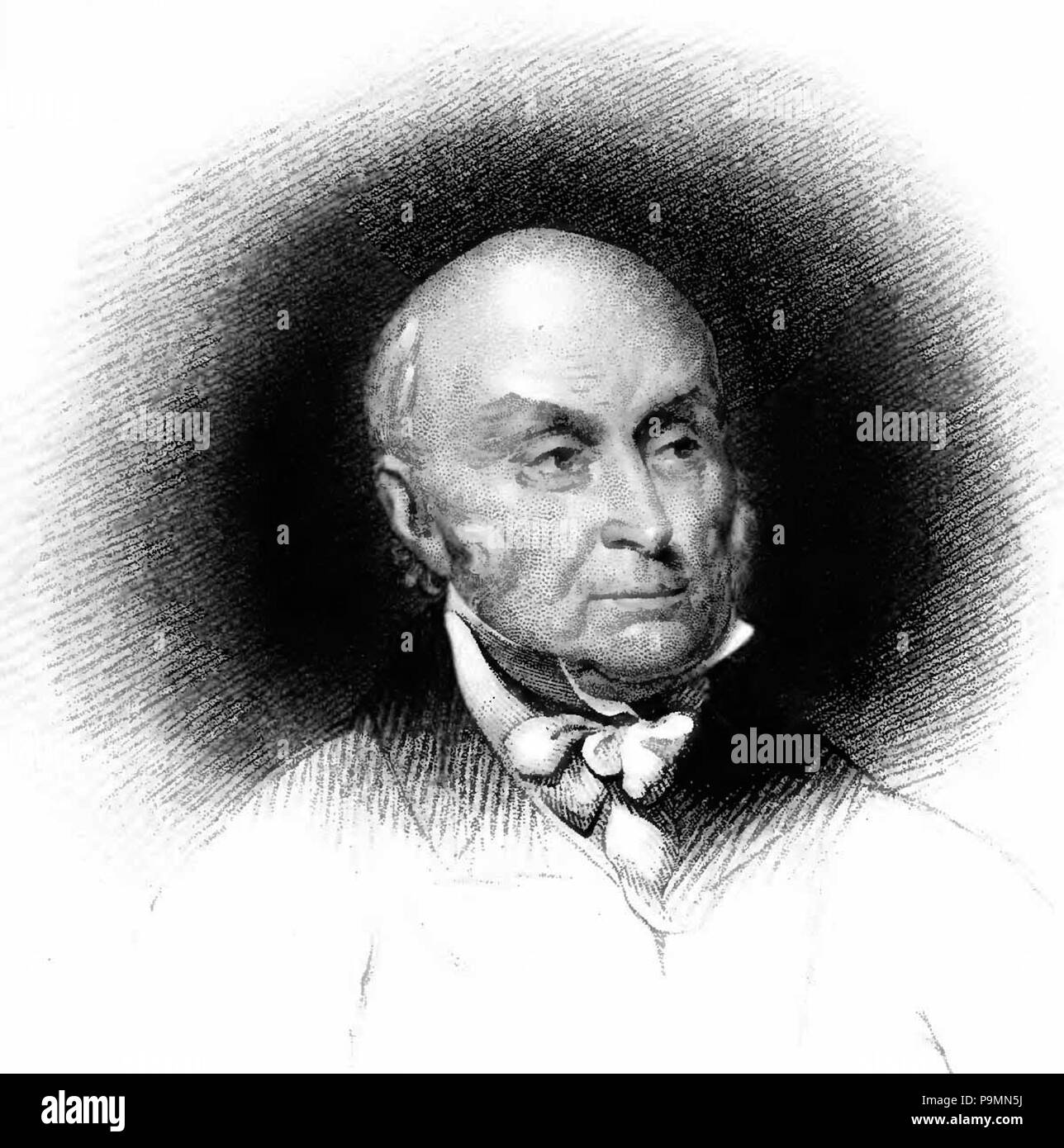 John adams family Black and White Stock Photos & Images - Alamy