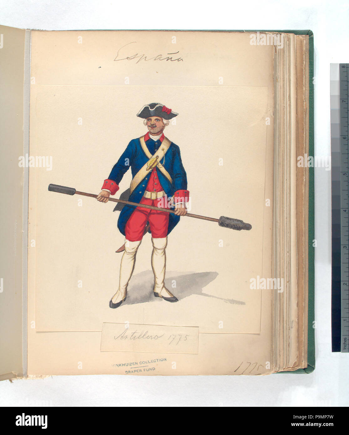 American revolution soldier uniform hi-res stock photography and images ...