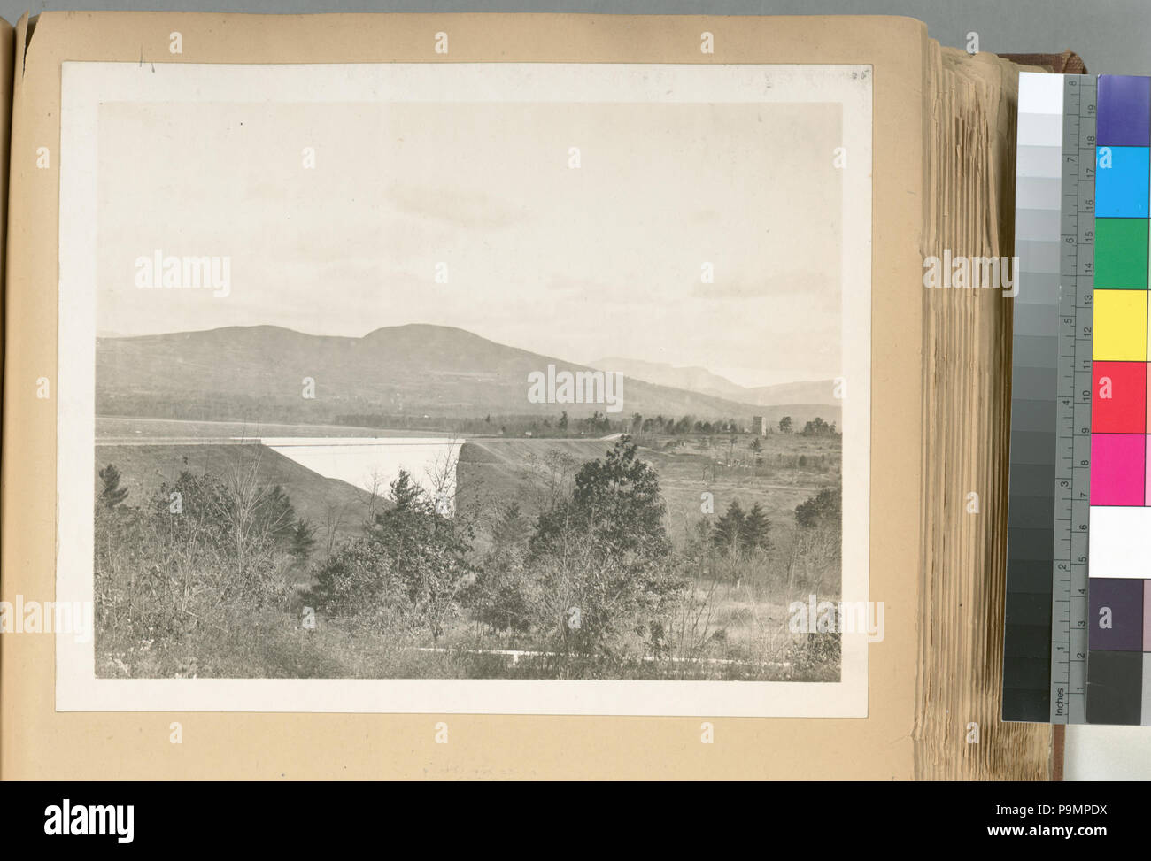 160 Ashokan Reservoir. General view of West basin of ashokan reservoir ...