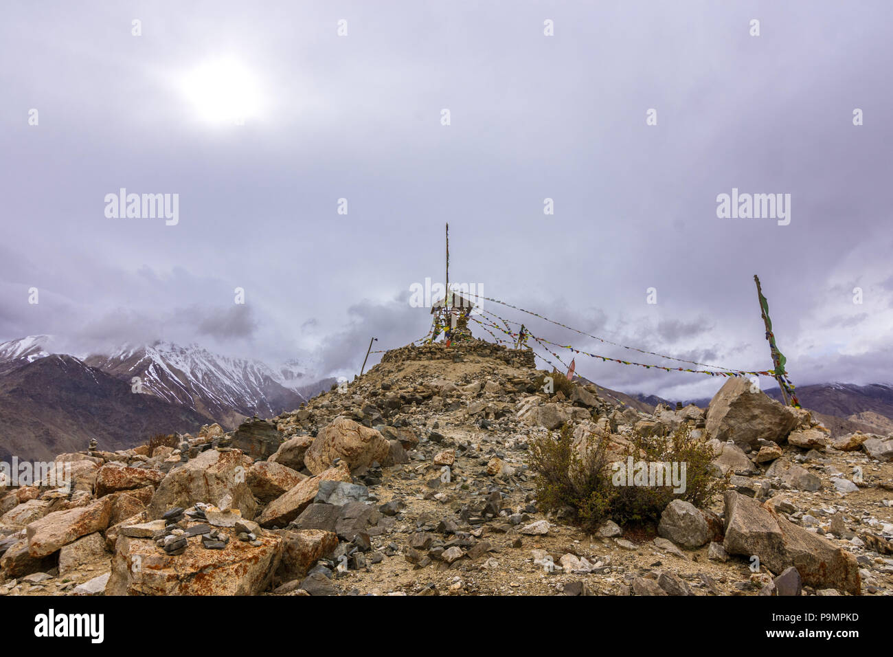 Nako Village, Kinnaur Valley Stock Photo - Alamy