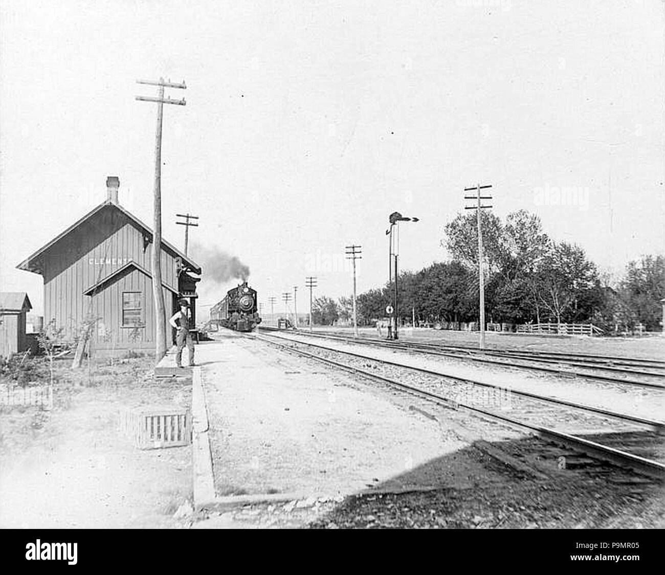 Santa fe depot 1880 hi-res stock photography and images - Alamy