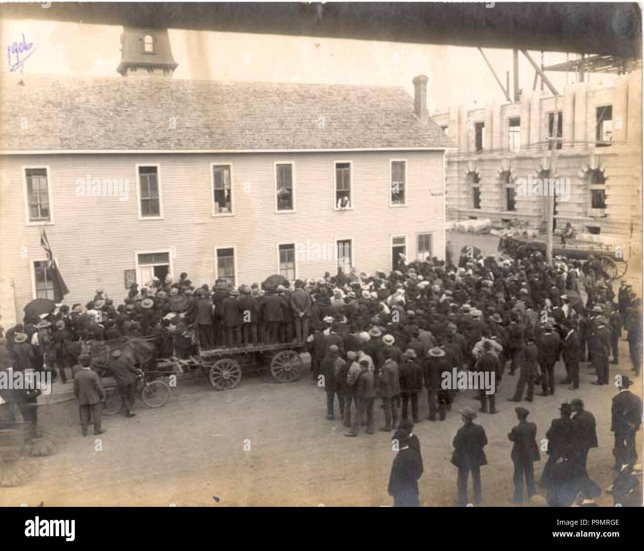 167 Auction at Regina City Hal and Post Office under construction Stock ...