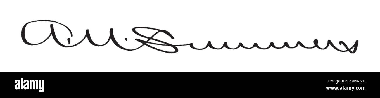 Notable signature Cut Out Stock Images & Pictures - Alamy