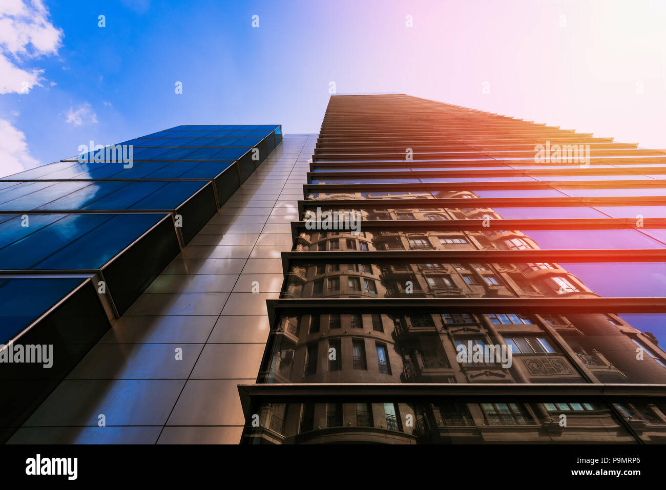 High modern skyscrapers Stock Photo - Alamy