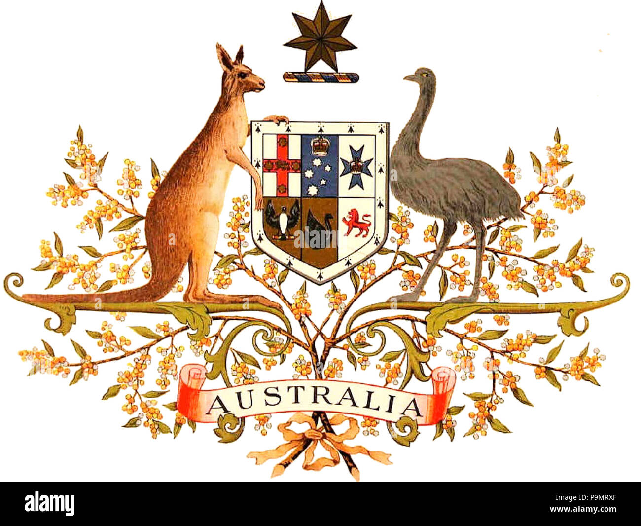 Golden coat of arms hi-res stock photography and images - Alamy