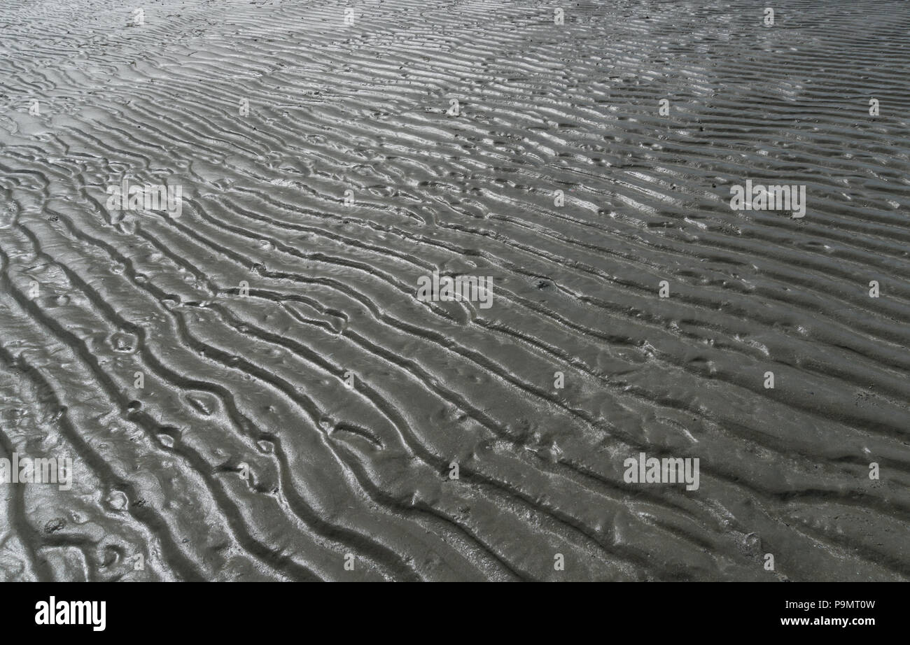 Gray sand under the sea texture background with sun light. Natural ...