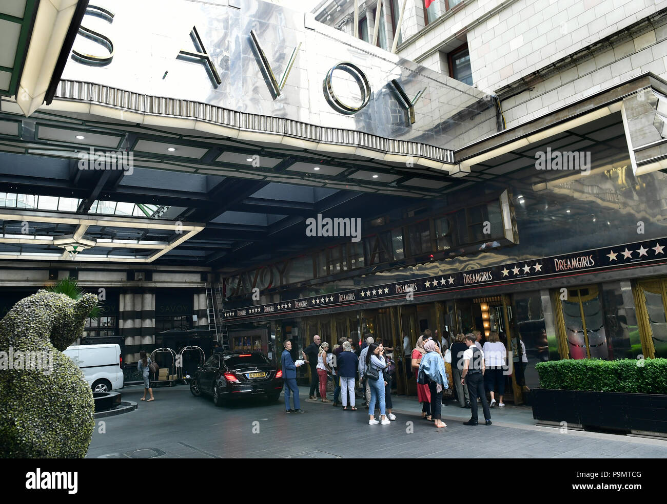 Savoy theatre sign hi-res stock photography and images - Alamy