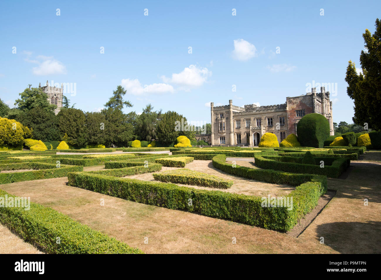 The Gardens at Elvaston Castle and Country Park, Derbyshire England UK ...
