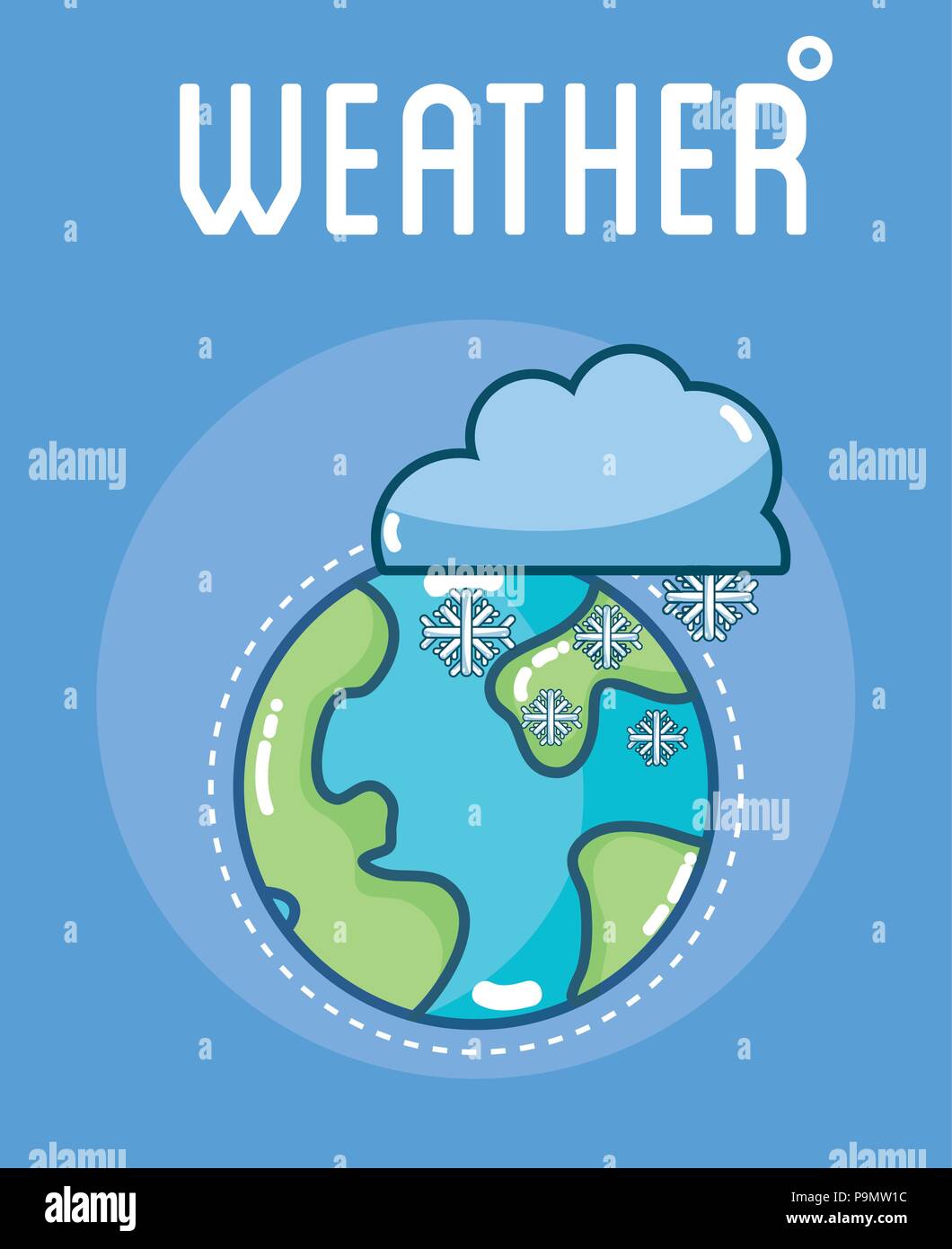 Weather season card Stock Vector Image & Art - Alamy
