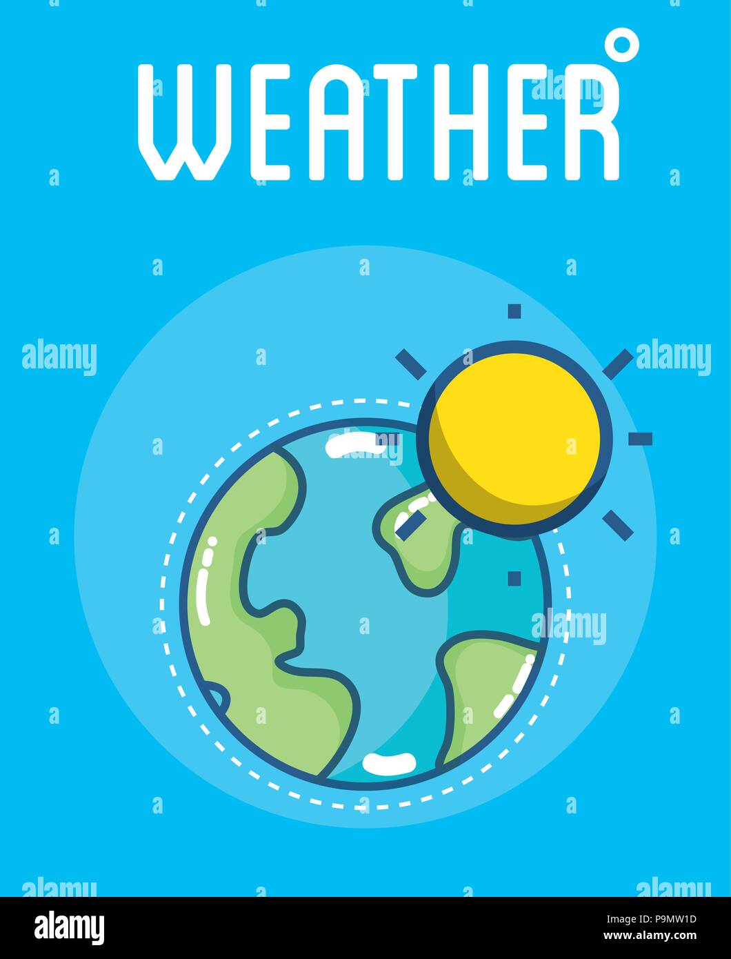 Weather season card Stock Vector Image & Art - Alamy