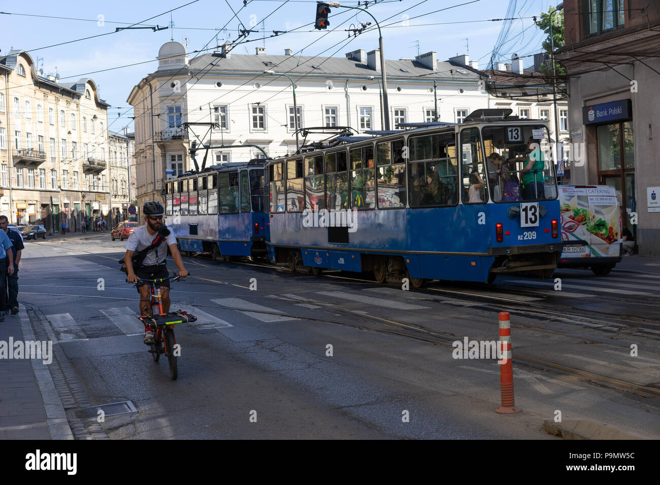 Polish trams hi-res stock photography and images - Alamy