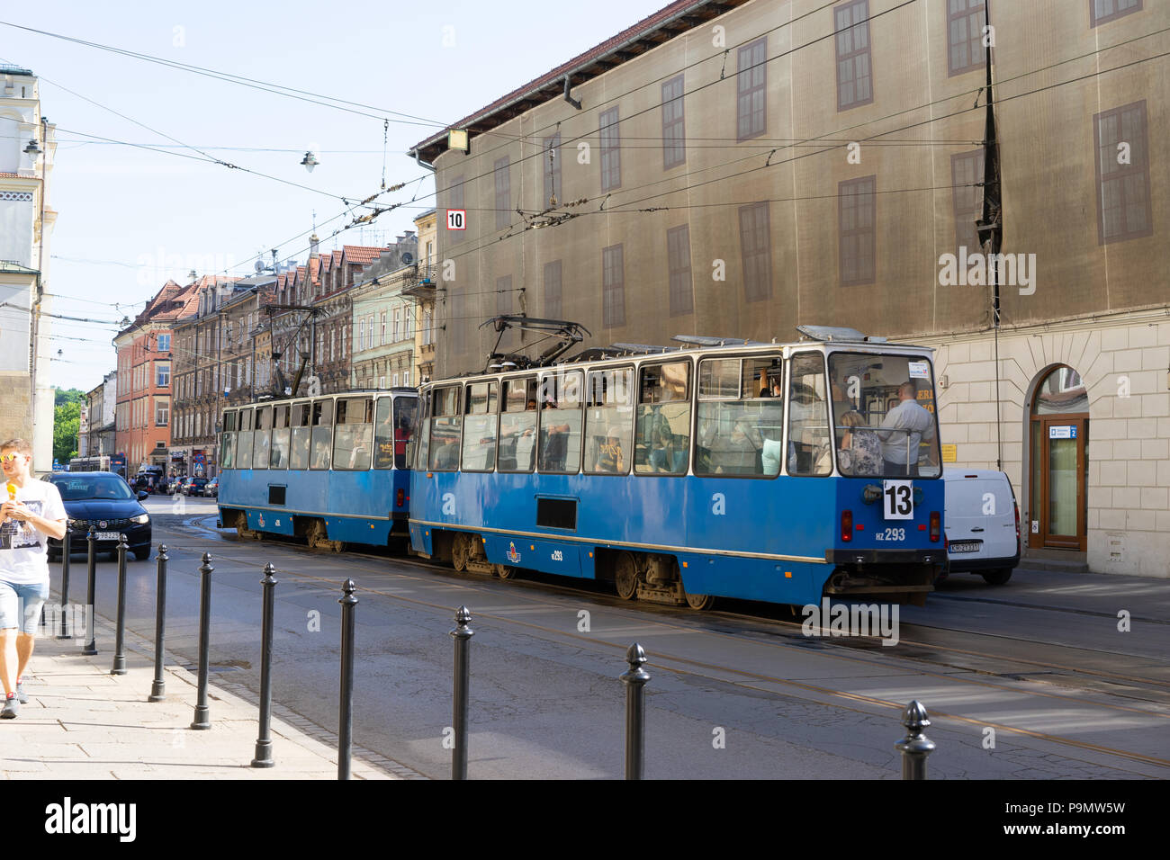 Polish trams hi-res stock photography and images - Alamy