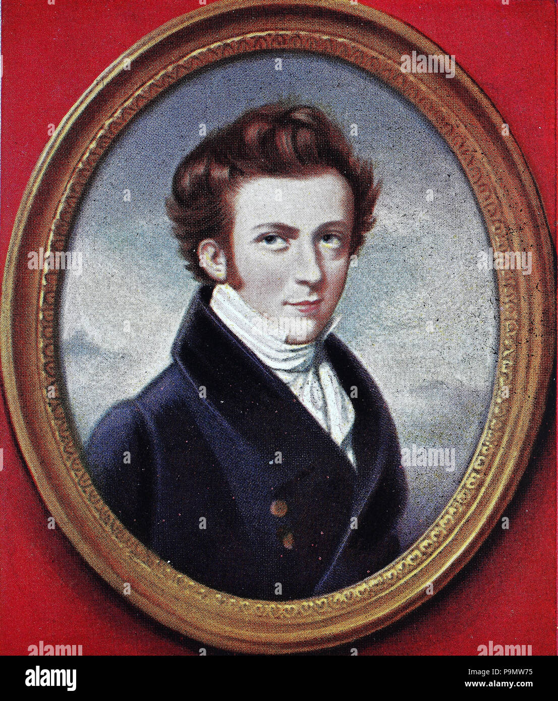 Franz Seraphicus Grillparzer, 15 January 1791 â€“ 21 January 1872, was ...