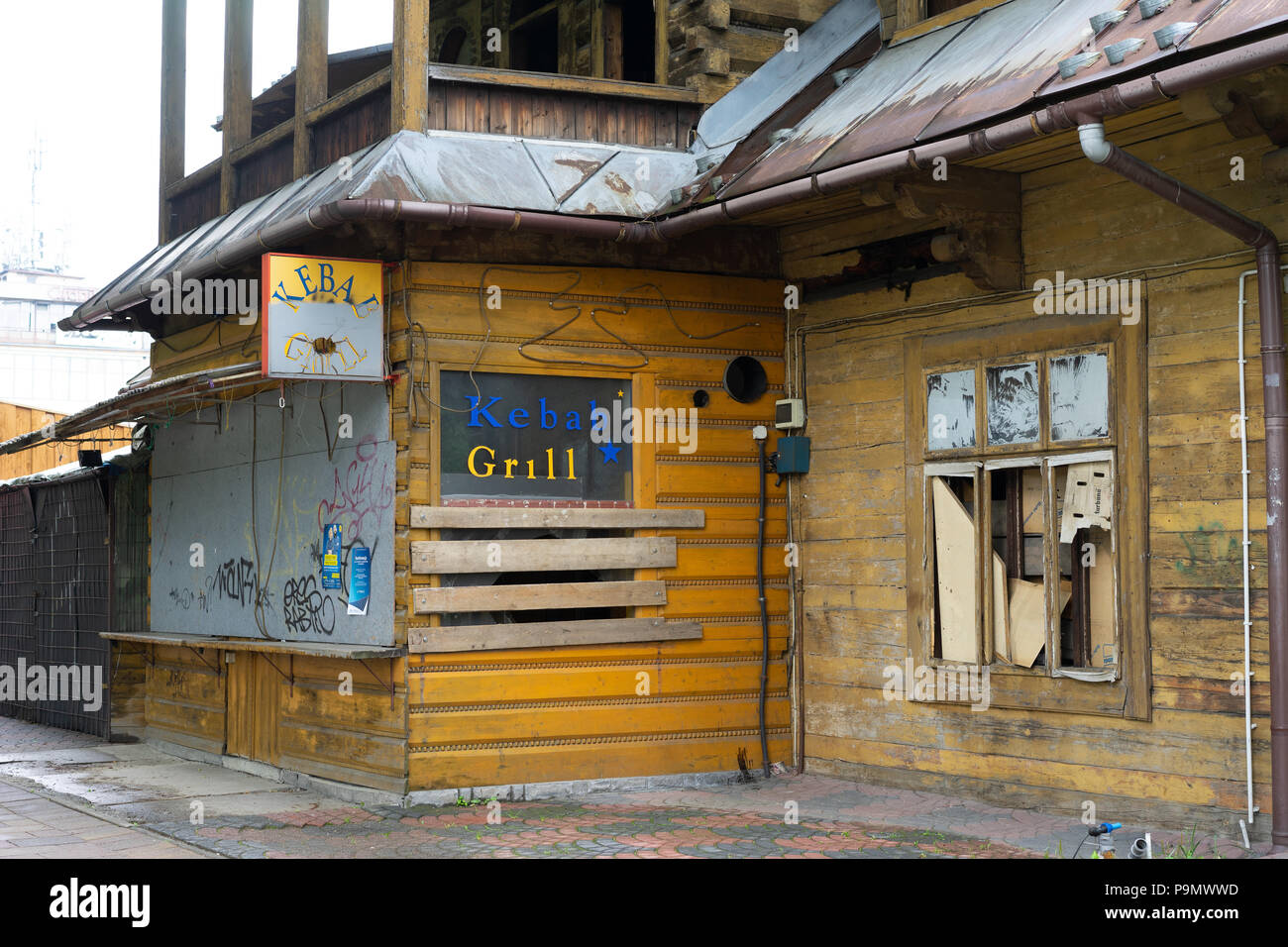 Rundown cafe hi-res stock photography and images - Alamy