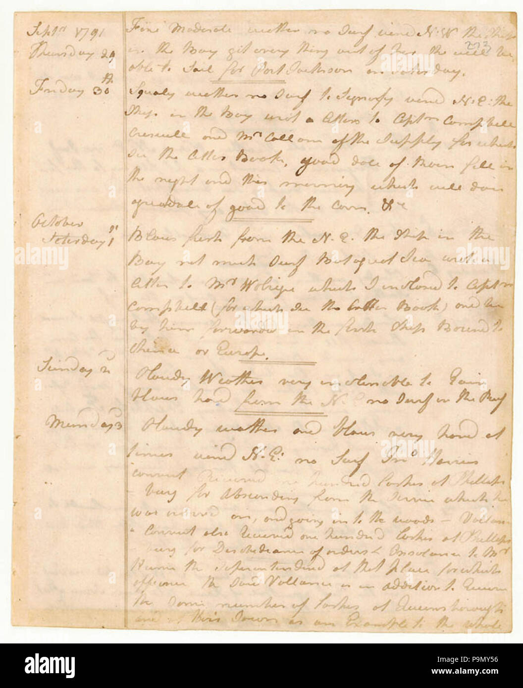 3 oct 1791 hi-res stock photography and images - Alamy