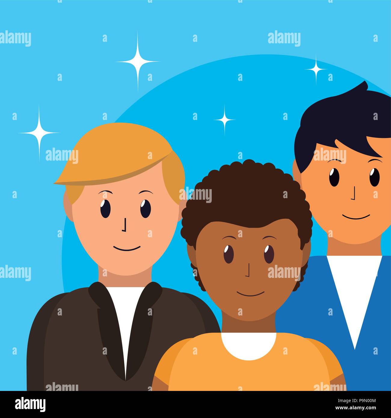 People avatar cartoon Stock Vector Image & Art - Alamy