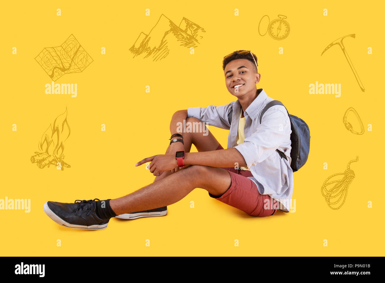 Happy camper hi-res stock photography and images - Alamy