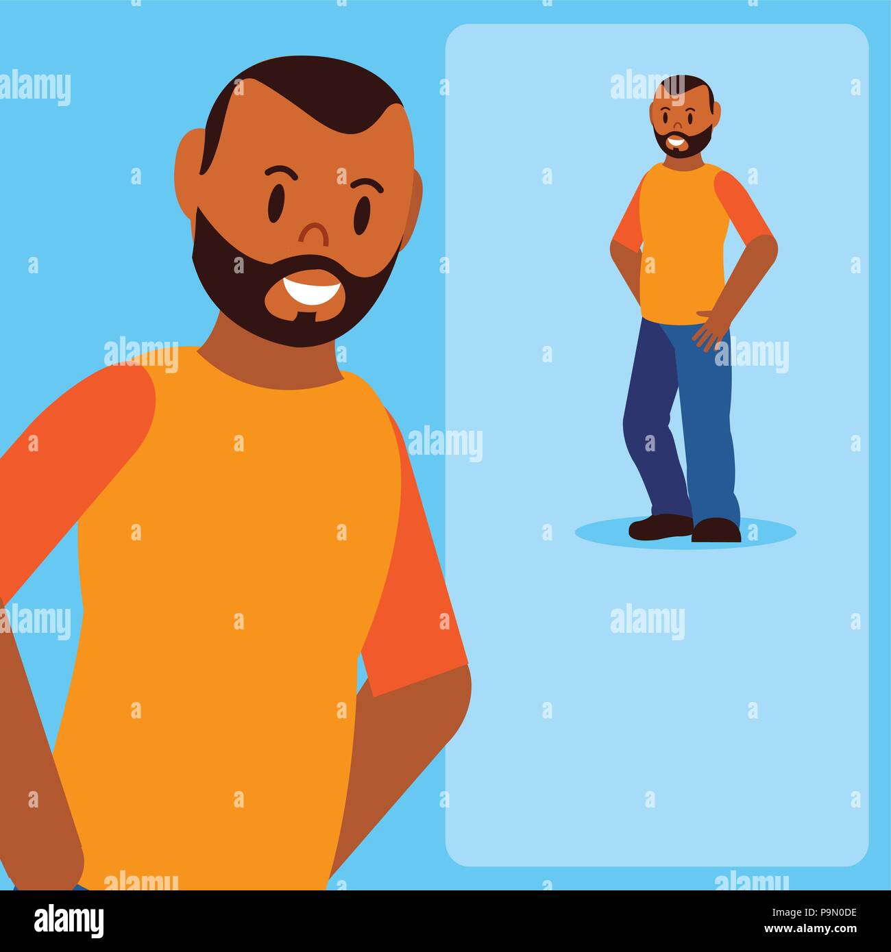 Cute man cartoon Stock Vector Image & Art - Alamy
