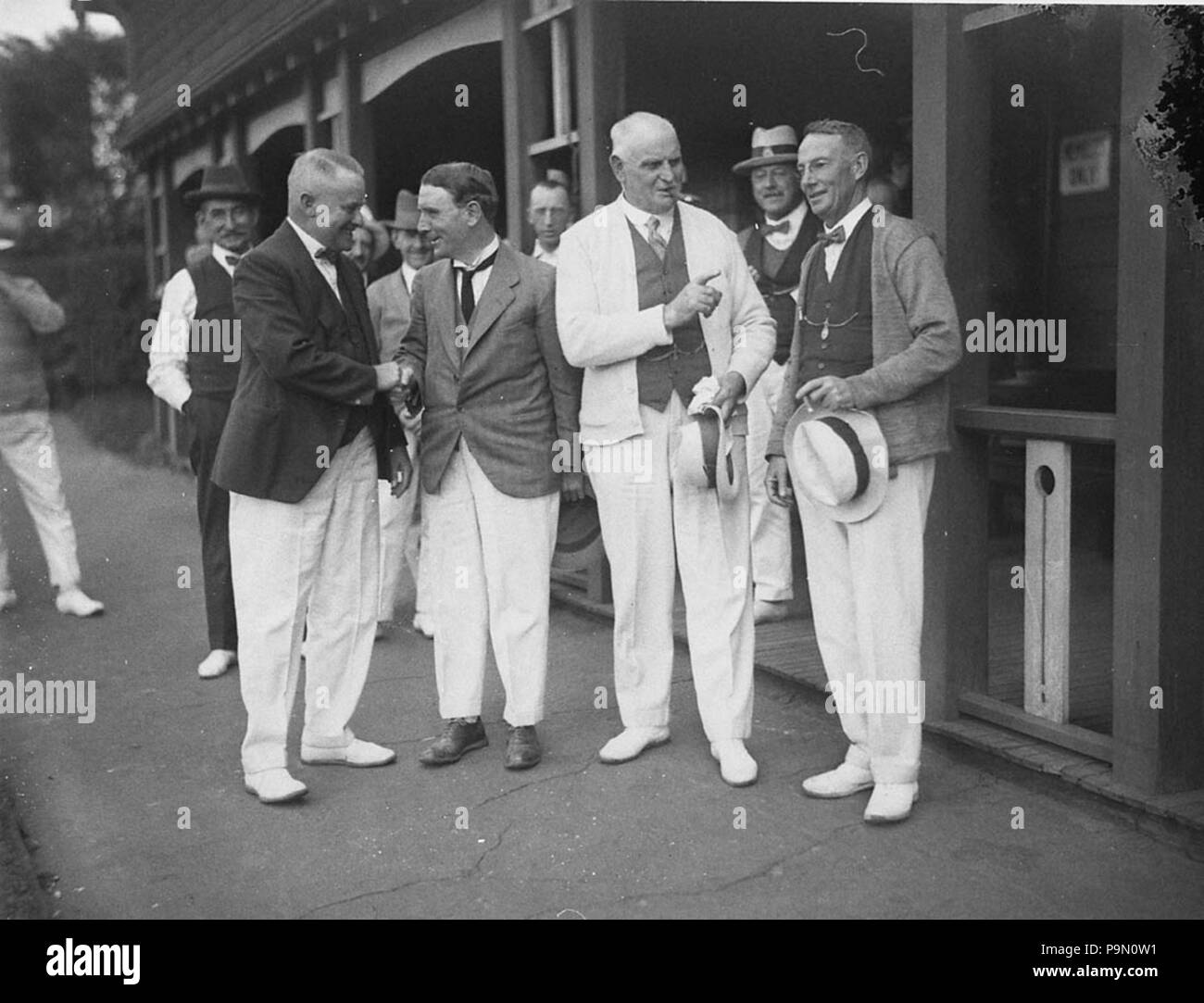 Bowlers Black and White Stock Photos & Images - Alamy