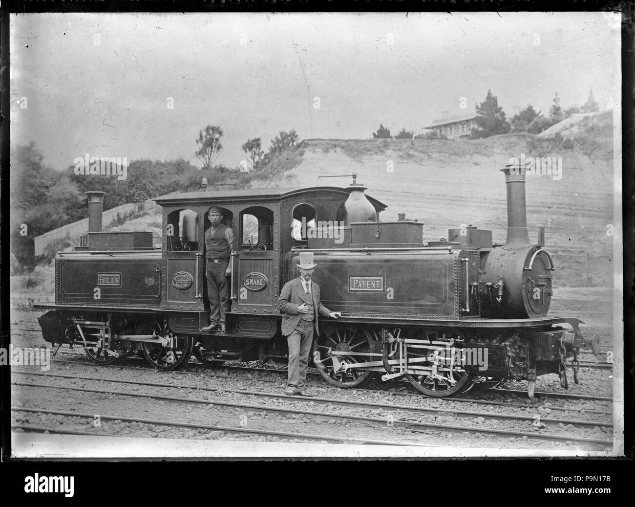 Double fairlie locomotive Black and White Stock Photos & Images - Alamy Double fairlie locomotive Black and White Stock Photos & Images - Alamy