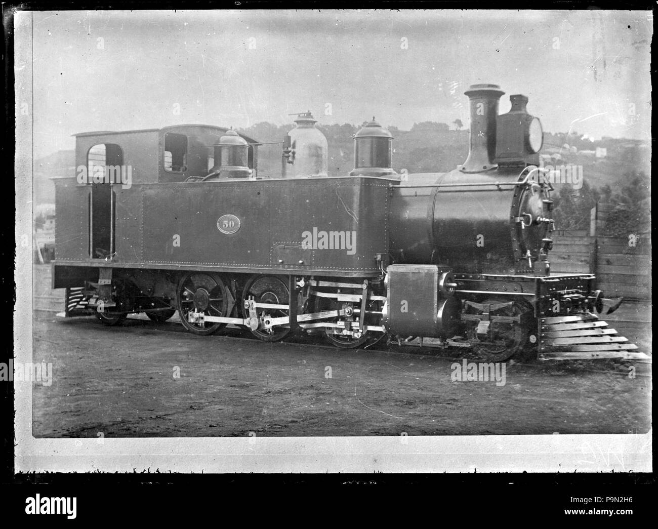 Class 50 steam locomotive Black and White Stock Photos & Images - Alamy