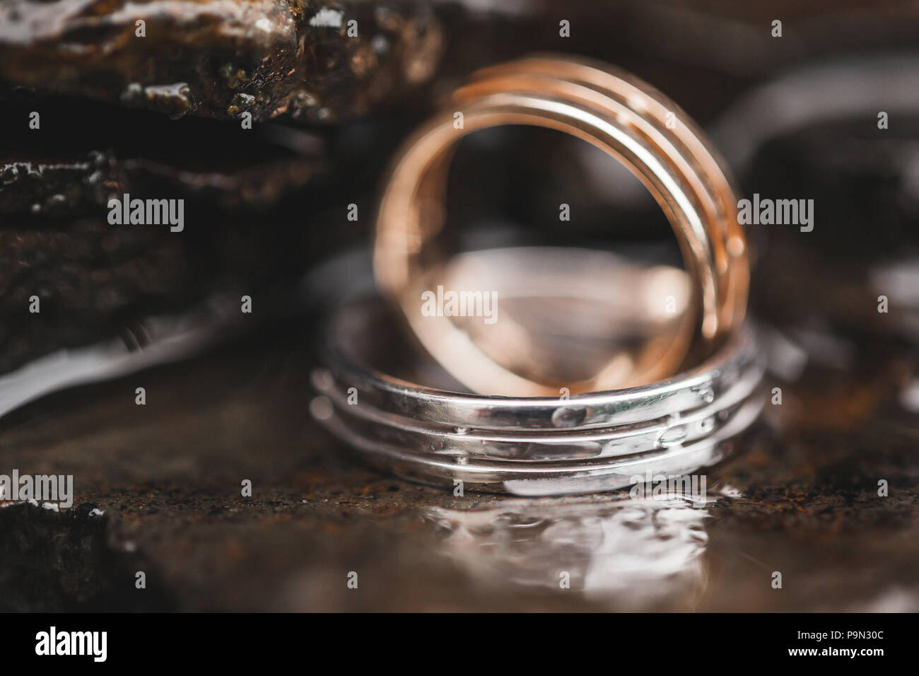 Black couple wedding rain hi-res stock photography and images - Alamy