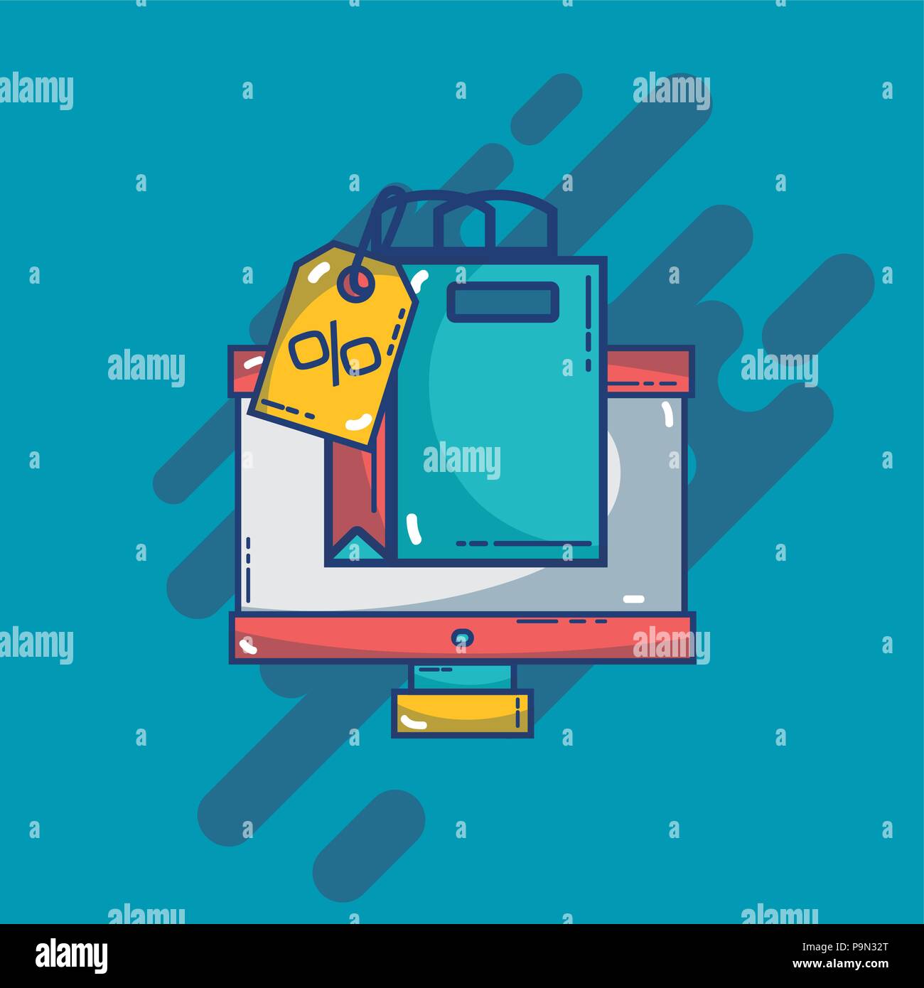Marketing economy commercial digital Stock Vector Images - Alamy