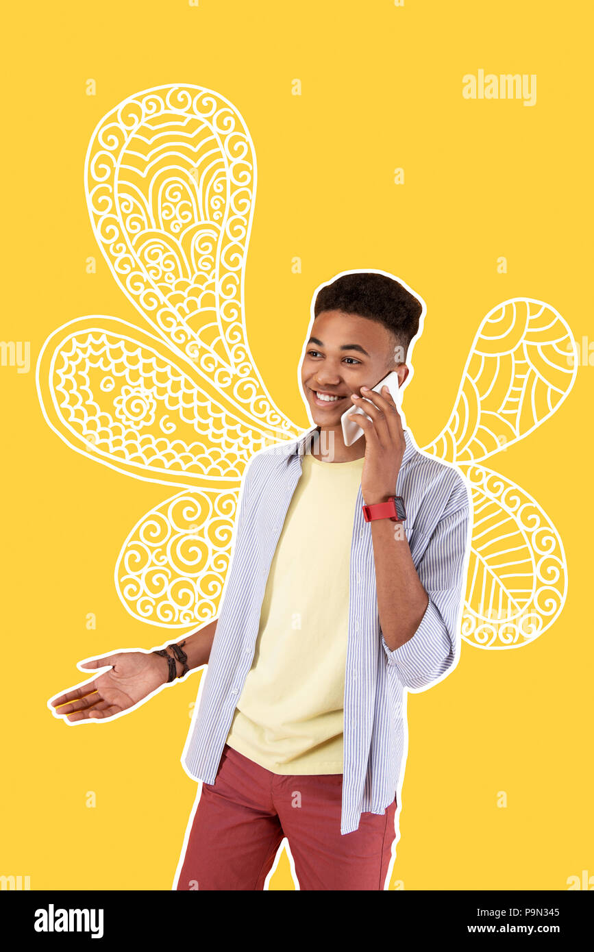 Young person smiling hi-res stock photography and images - Alamy