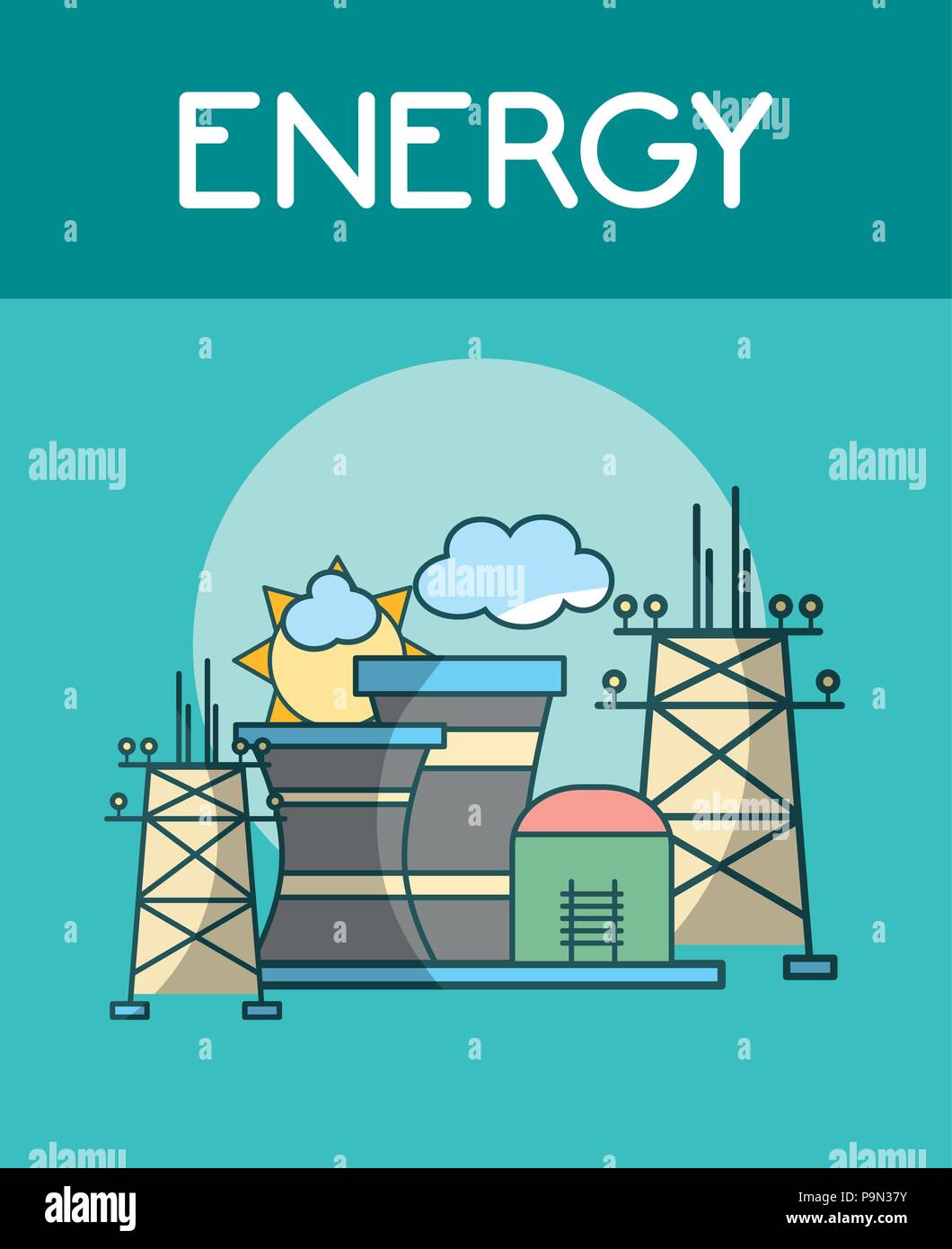 Energy power concept Stock Vector Image & Art - Alamy