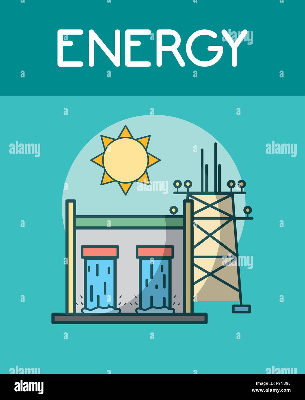 Energy power concept Stock Vector Image & Art - Alamy