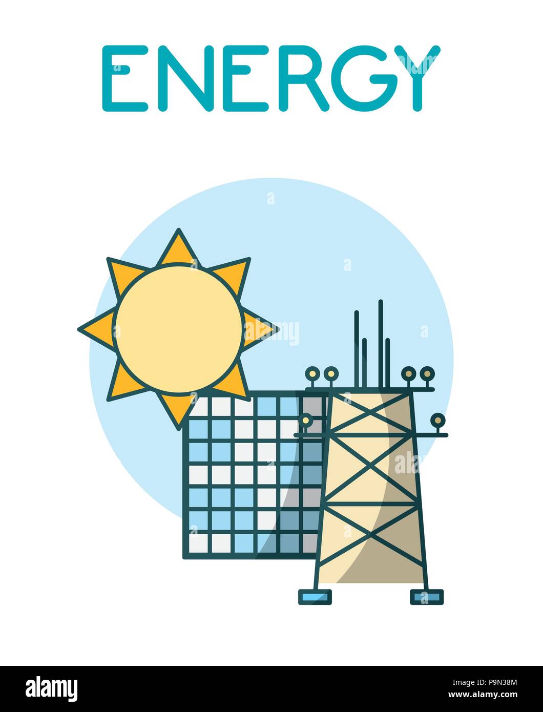 Energy power concept Stock Vector Image & Art - Alamy