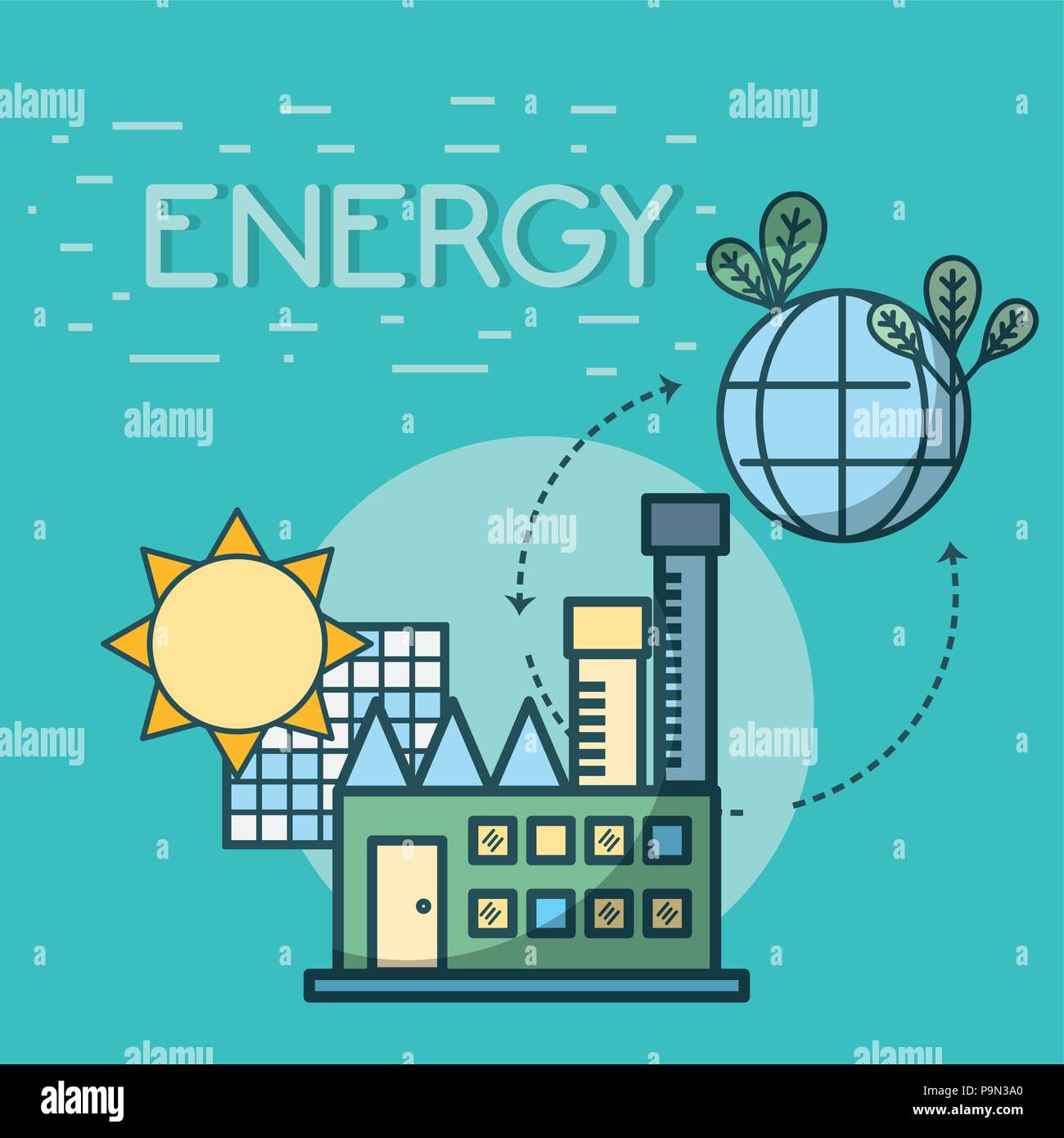 Energy power concept Stock Vector Image & Art - Alamy