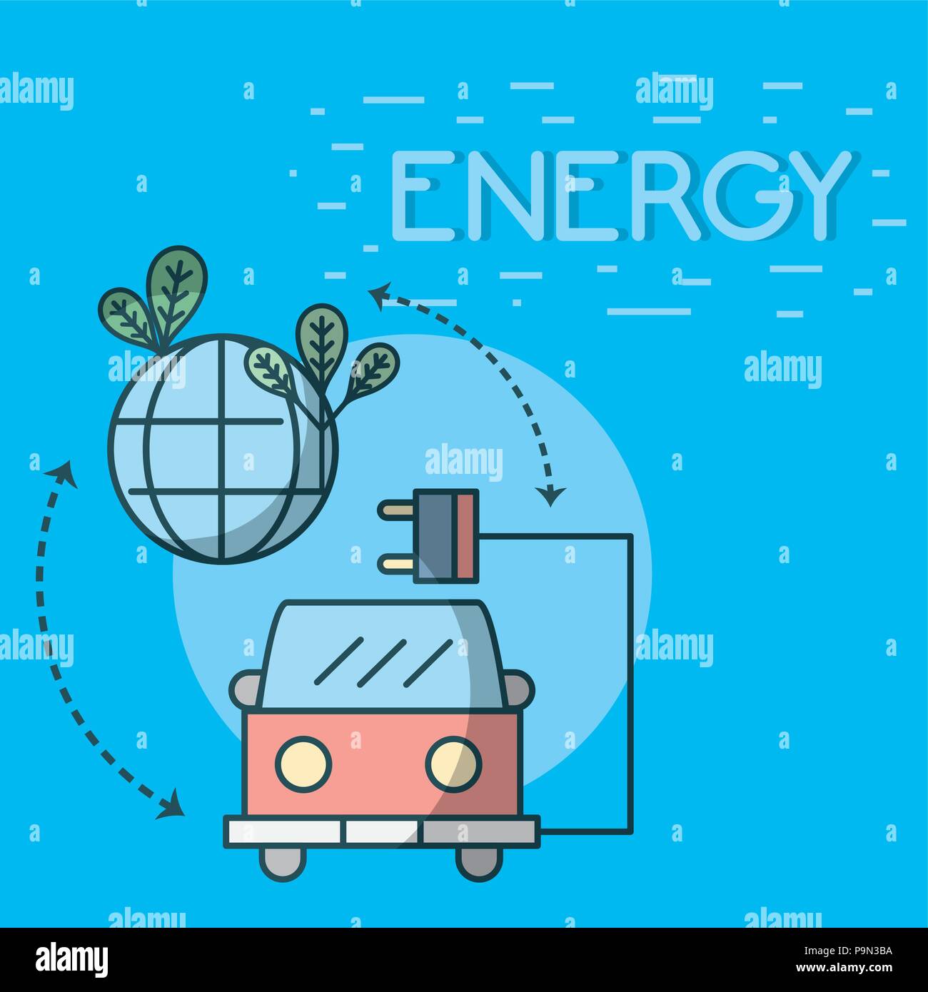 Energy power concept Stock Vector Image & Art - Alamy