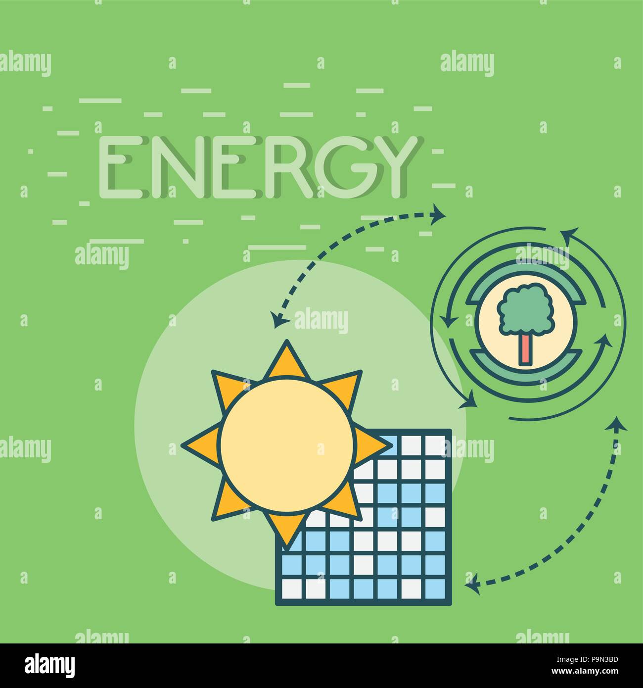 Energy power concept Stock Vector Image & Art - Alamy