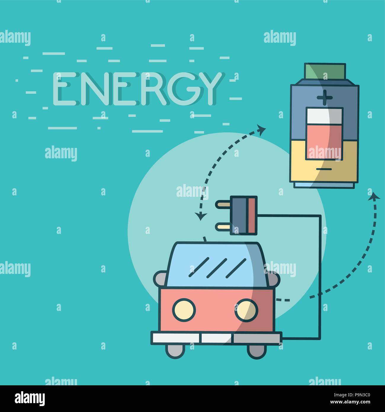 Energy power concept Stock Vector Image & Art - Alamy