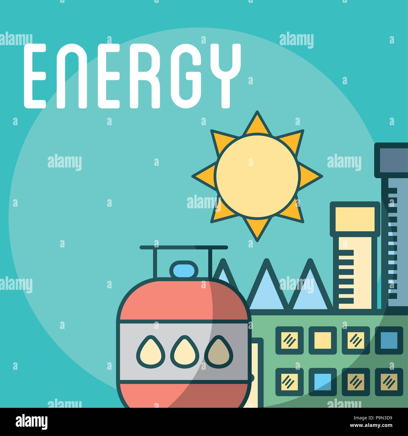 Energy power concept Stock Vector Image & Art - Alamy
