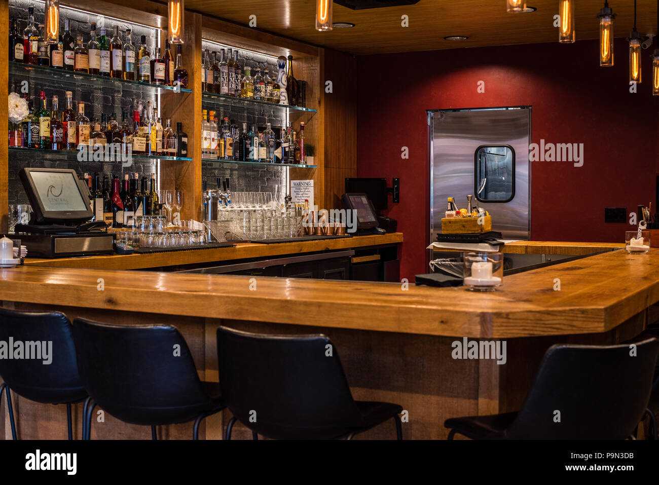 Fancy, Upscale Bar Stock Photo - Alamy