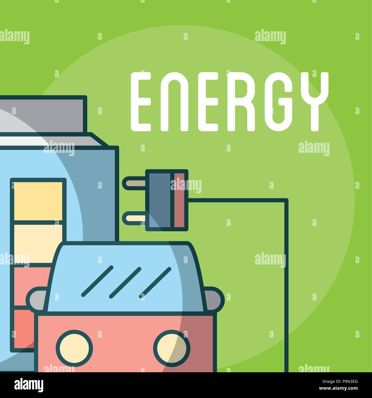 Energy power concept Stock Vector Image & Art - Alamy