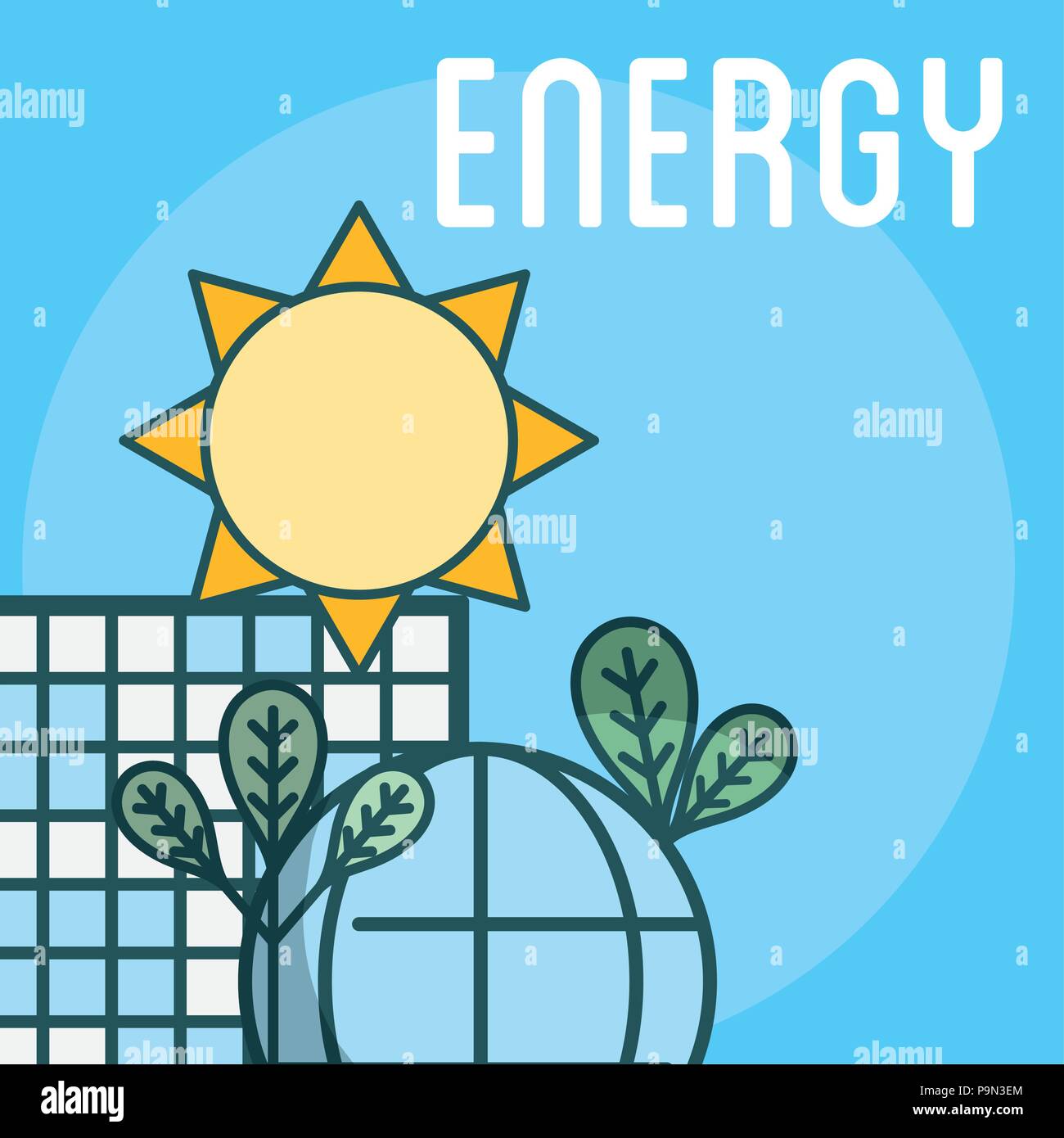 Energy power concept Stock Vector Image & Art - Alamy