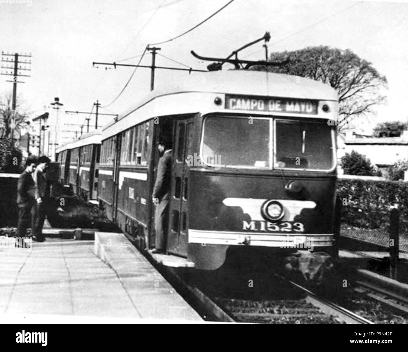 Early electric trams hi-res stock photography and images - Alamy