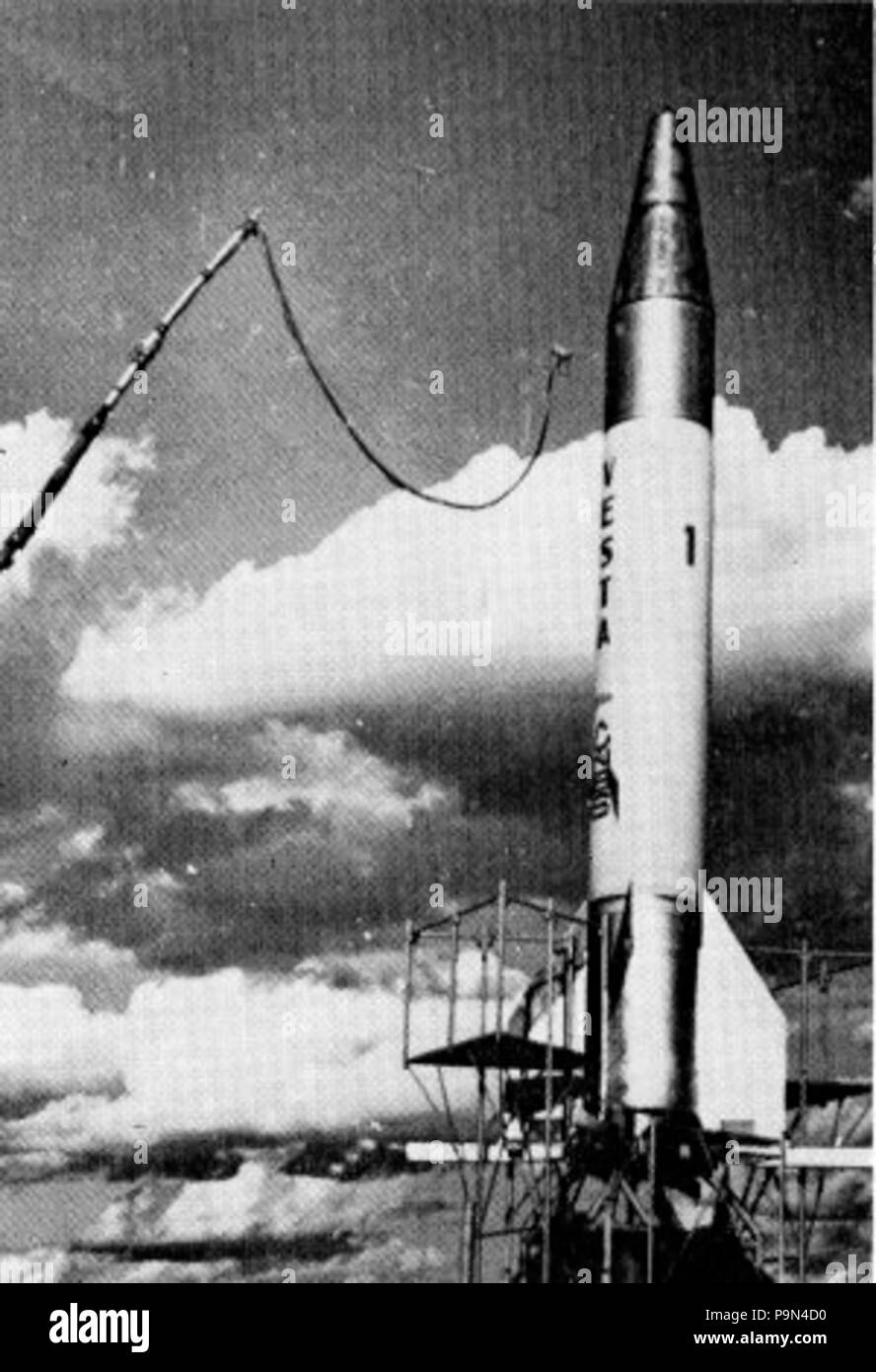 322 Vesta french sounding rocket Stock Photo - Alamy