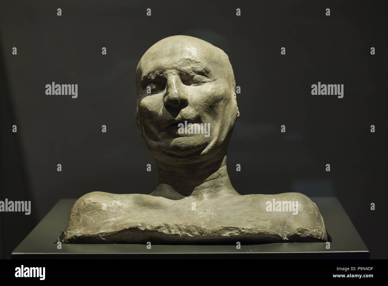 Death mask of Italian Renaissance architect Filippo Brunelleschi (1446 ...